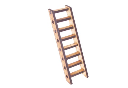 Mamod spares - 8 Rung Wooden Ladder KIT